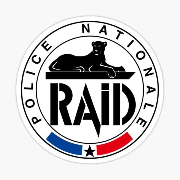 "RAID Crest" Sticker for Sale by TheMilitaria | Redbubble