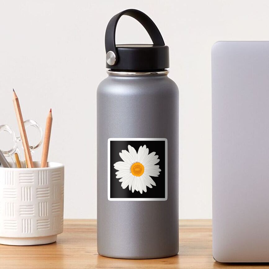 "Daisy drawing" Sticker for Sale by MooresDesigns | Redbubble