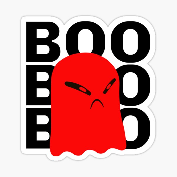 "Boo! I Paused My Game To Be Here! " Sticker for Sale by Miri-amI ...