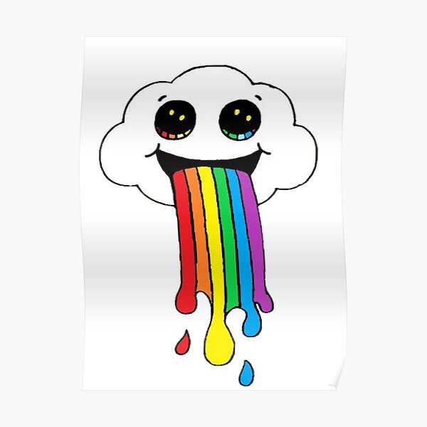 "Curcubeu" Poster for Sale by EmmMem23 | Redbubble