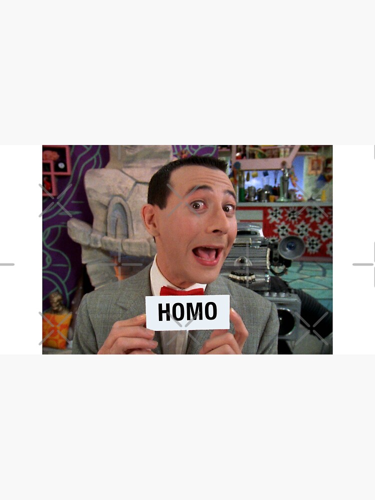 Pee Wee Herman Word Of The Day Homo Cap