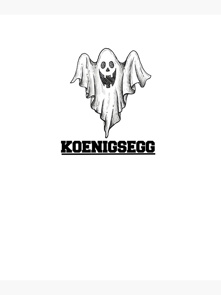 "Koenigsegg Ghost" Poster for Sale by youngle | Redbubble