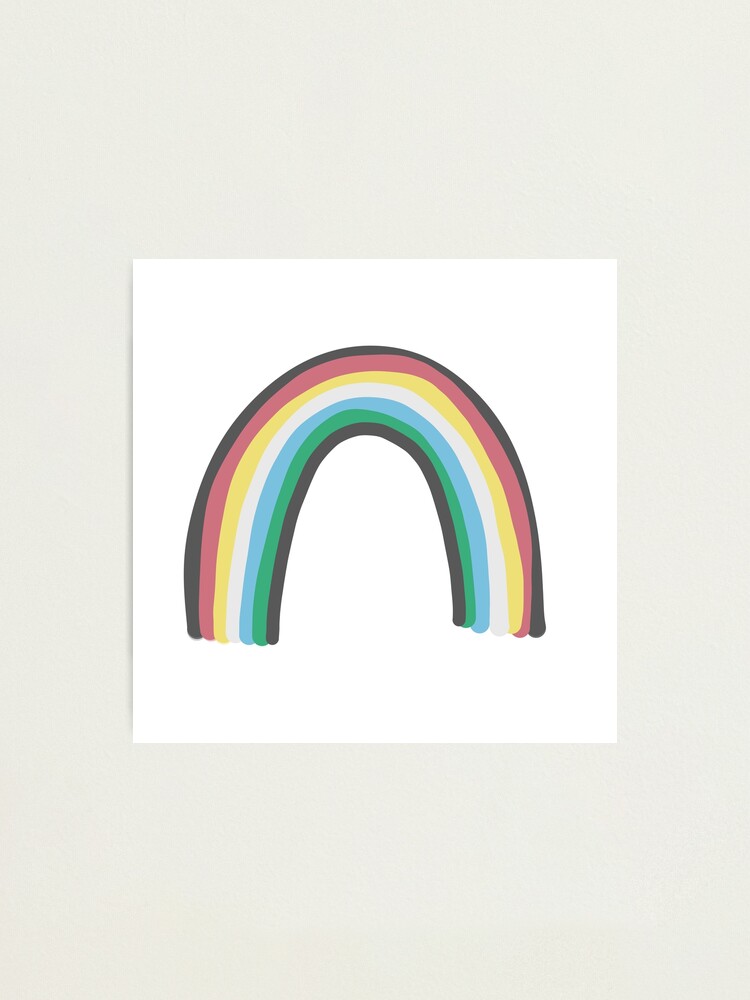"Disability Pride Flag Rainbow" Photographic Print for Sale by ...
