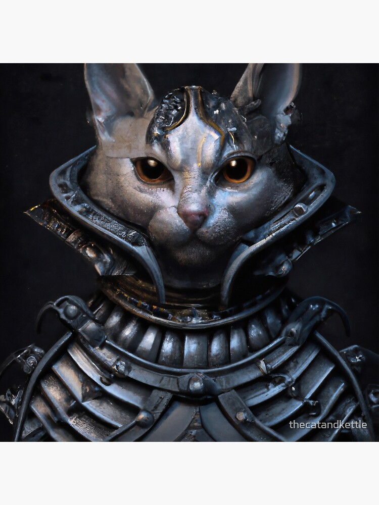 Póster «Connor the Cat, vestido con placas pesadas (barroco)» de ...