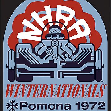 "NHRA 1972 Winternationals" Poster for Sale by instructivepike | Redbubble