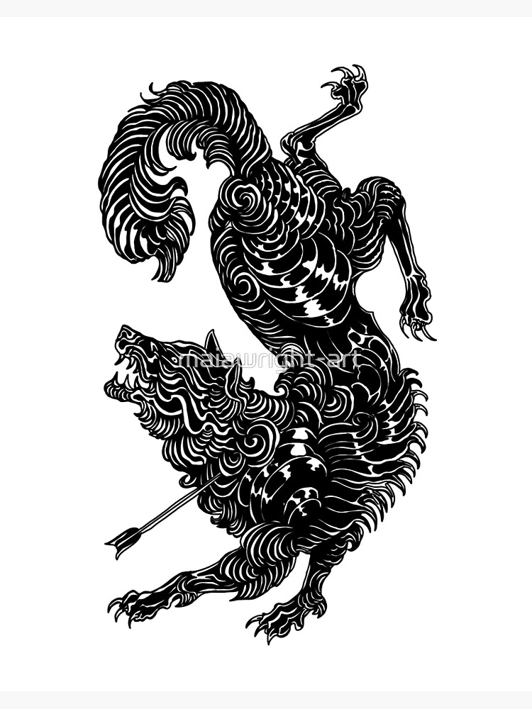 "ACOTAR Book 1 Cover - A Court Of Thorns and Roses - Fantasy Animal ...