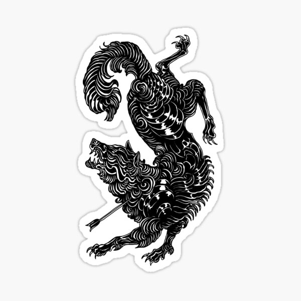 "ACOTAR Book 1 Cover - A Court Of Thorns and Roses - Fantasy Animal ...