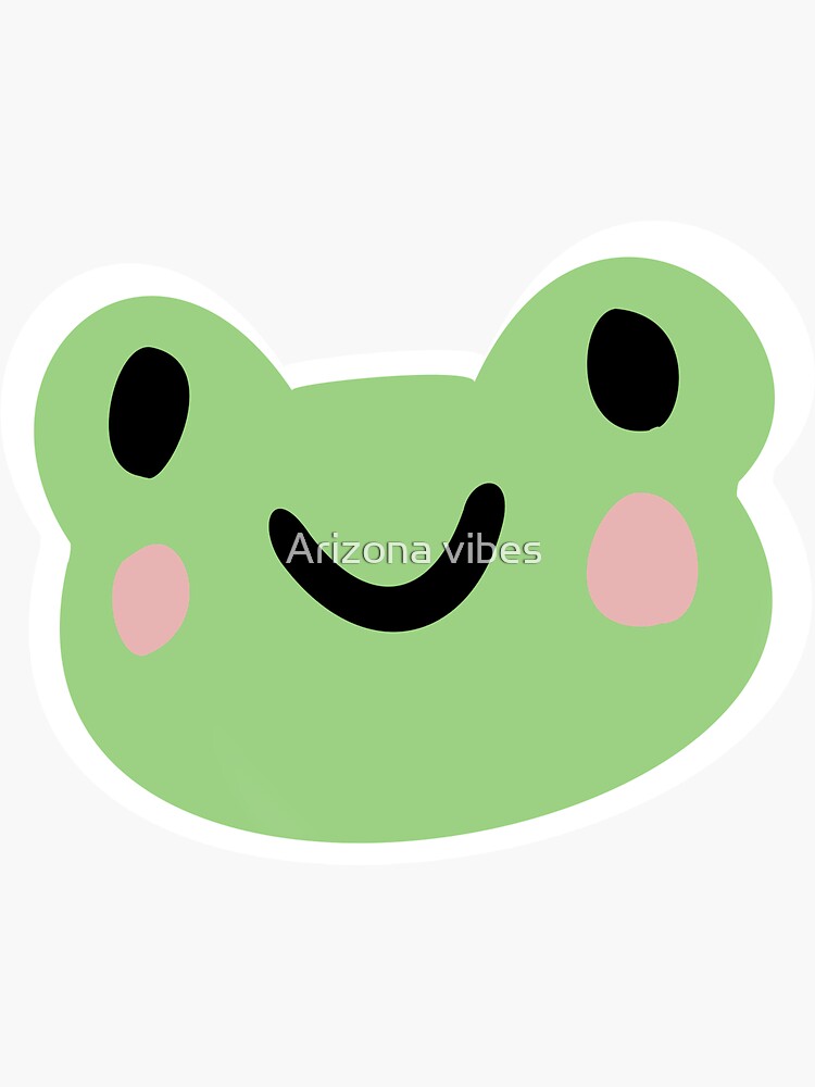 "Froggy cute aesthetic design" Sticker for Sale by Happyshopping00 ...