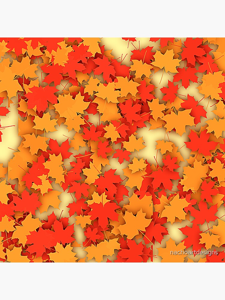 "A Fall Season Collage" Sticker for Sale by nachoartdesigns | Redbubble