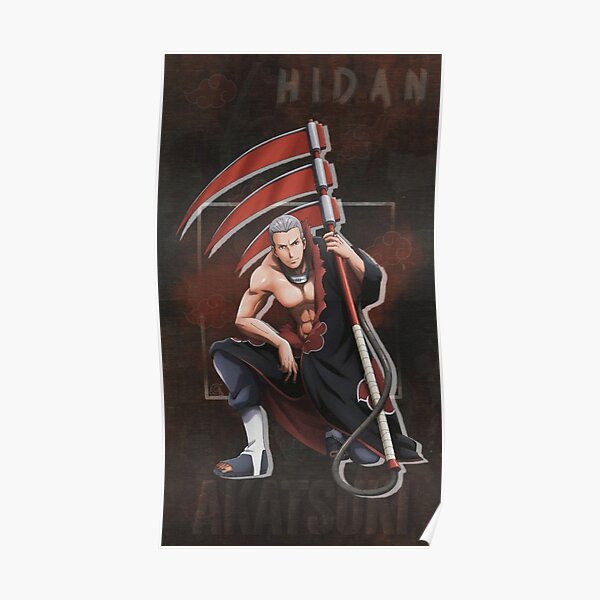 "Hidan" Poster for Sale by OBITOUCIHA | Redbubble