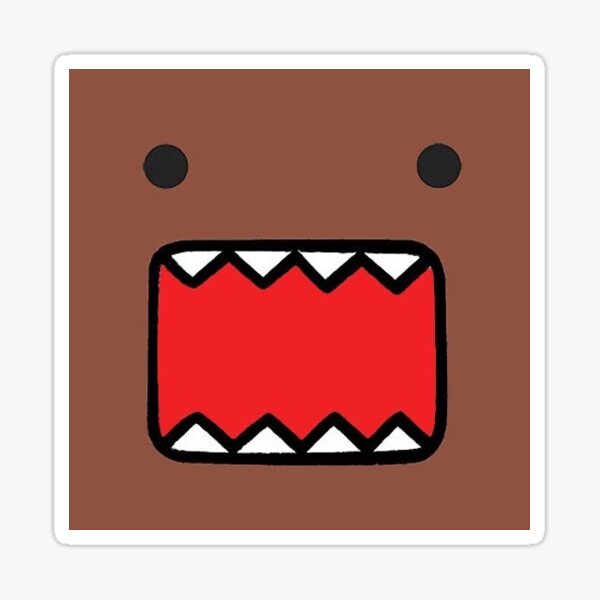 "domo sticker" Sticker for Sale by stardry | Redbubble