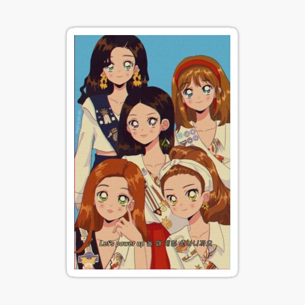 "레드벨벳 (red velvet)" Sticker for Sale by jemee | Redbubble