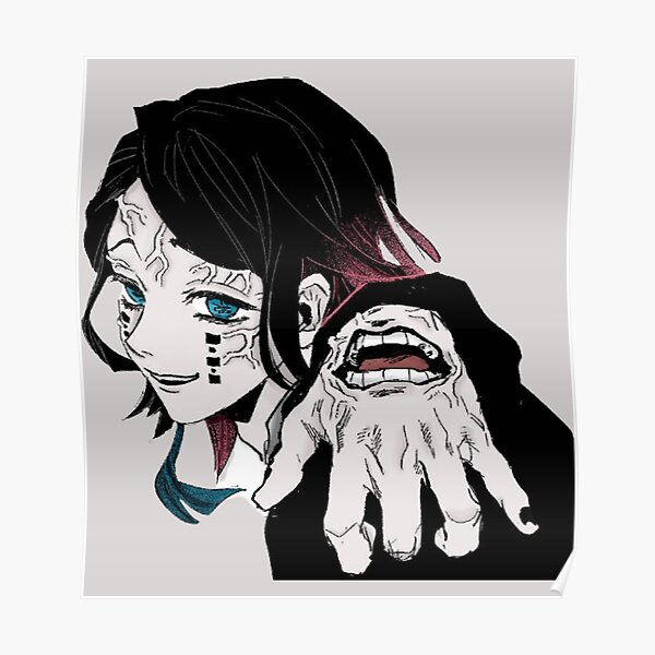 "Enmu Manga Icon Colored" Poster for Sale by JeniBoyleg | Redbubble