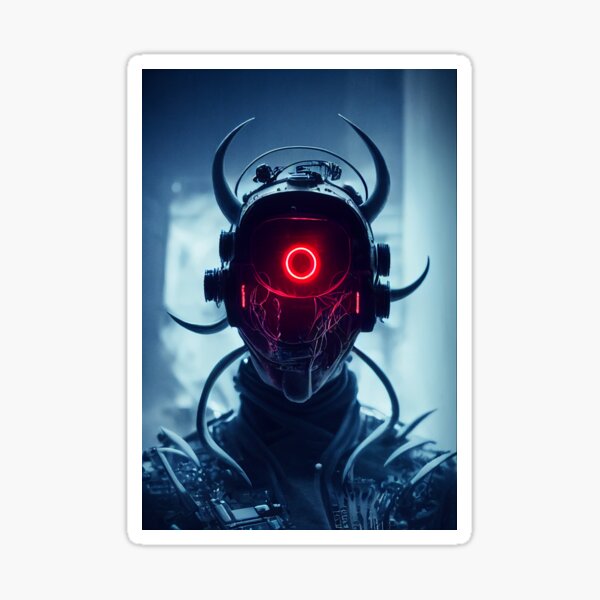 "cyberpunk devil, evil, monster, demon, circuitry, cinematic lighting ...