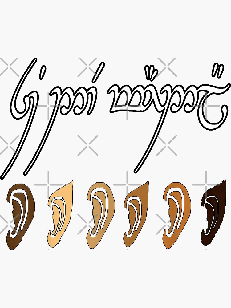 "You All Are Welcome Here Funny Ears" Sticker for Sale by NeopearL ...