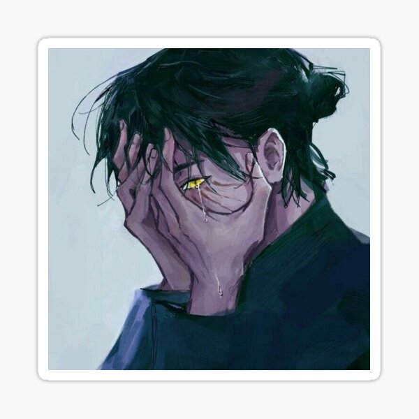 "sad boy" Sticker for Sale by tiernit | Redbubble