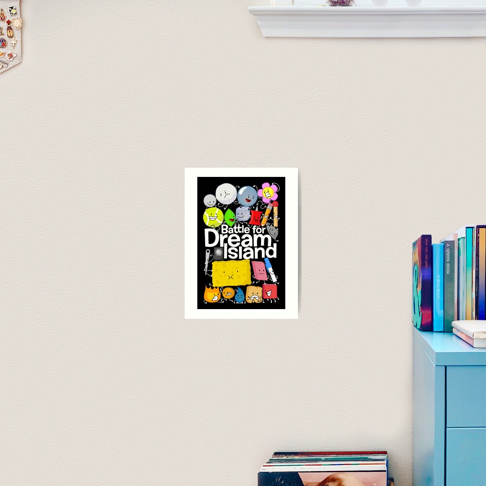 "BFDI Poster Black" Photographic Print for Sale by jacknjellify | Redbubble