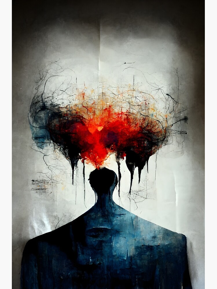 "Abstract Schizophrenia pt.3" Poster for Sale by RYaiART | Redbubble