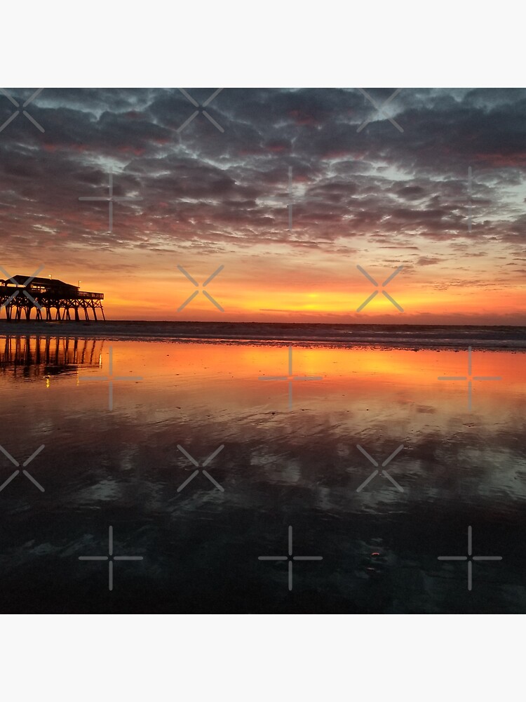 "Beach Sunrise -- skylar landis, artist" Sticker for Sale by mabcr1 ...