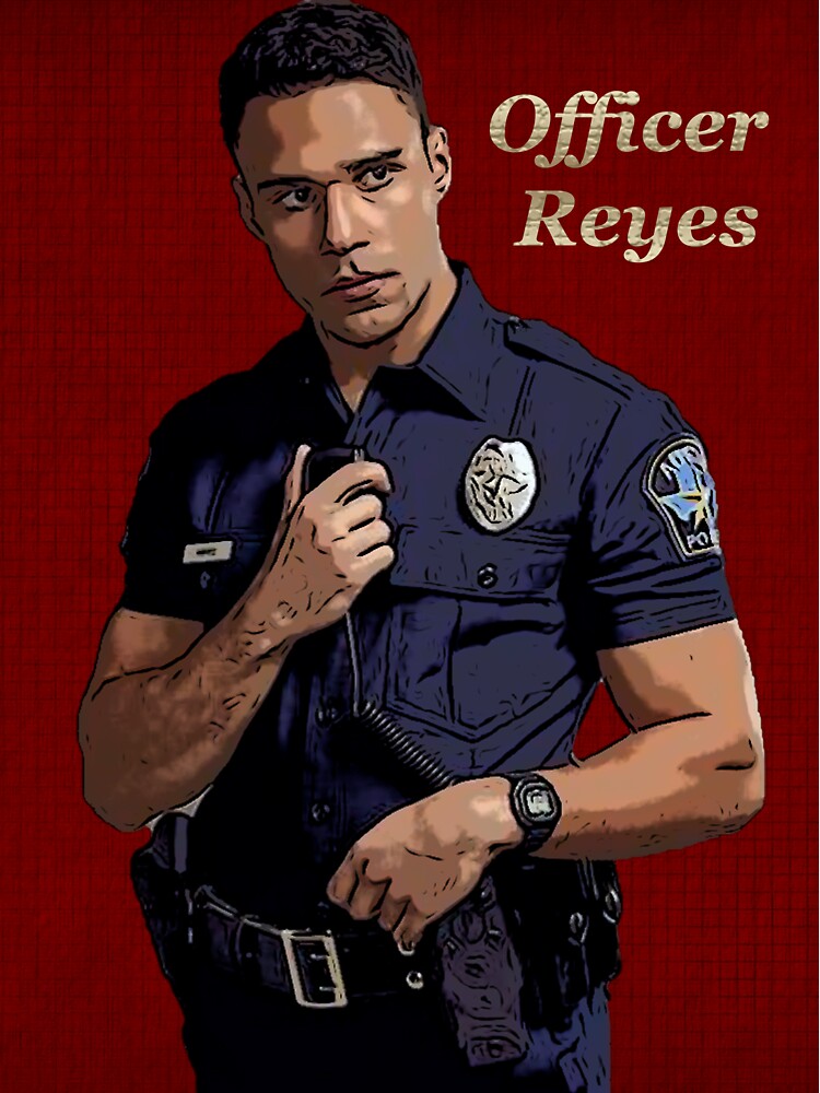 "Officer Carlos Reyes (911 Lone Star)" Sticker for Sale by itsechomusic ...