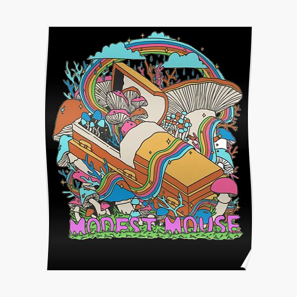 "modest mouse - THE GOLDEN CASKET 2022 TOUR" Poster for Sale by ...