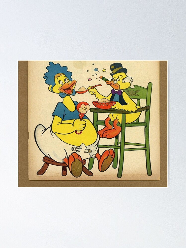 "baby huey gift for fans baby huey cartoon" Poster for Sale by fatben92 ...