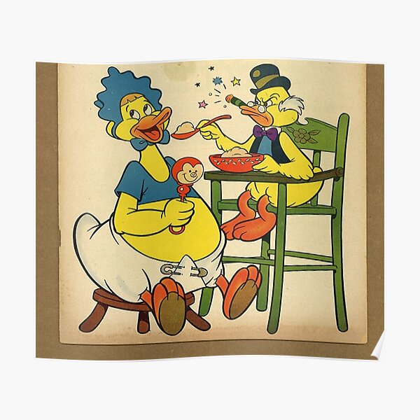 "baby huey gift for fans baby huey cartoon" Poster for Sale by fatben92 ...