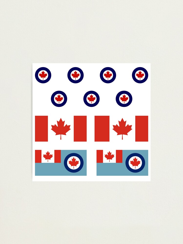 "Royal Canadian Air Force RCAF Military Roundel, Military Ensign and ...