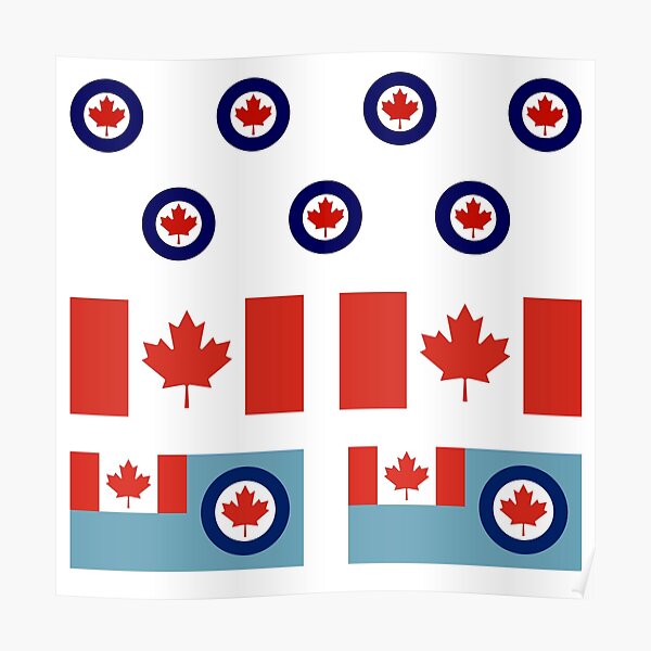 "Royal Canadian Air Force RCAF Military Roundel, Military Ensign and ...