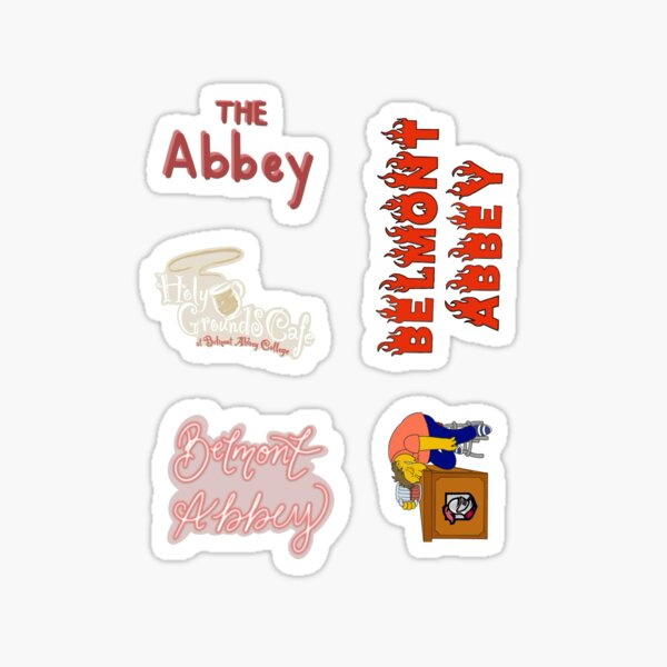 "Belmont Abbey Sticker Pack" Sticker for Sale by taylorawutrick | Redbubble