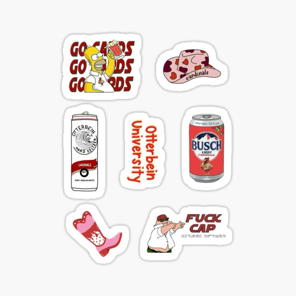 "Otterbein University Sticker Pack" Sticker for Sale by Taylor Wutrick ...