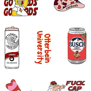 "Otterbein University Sticker Pack" Sticker for Sale by Taylor Wutrick ...