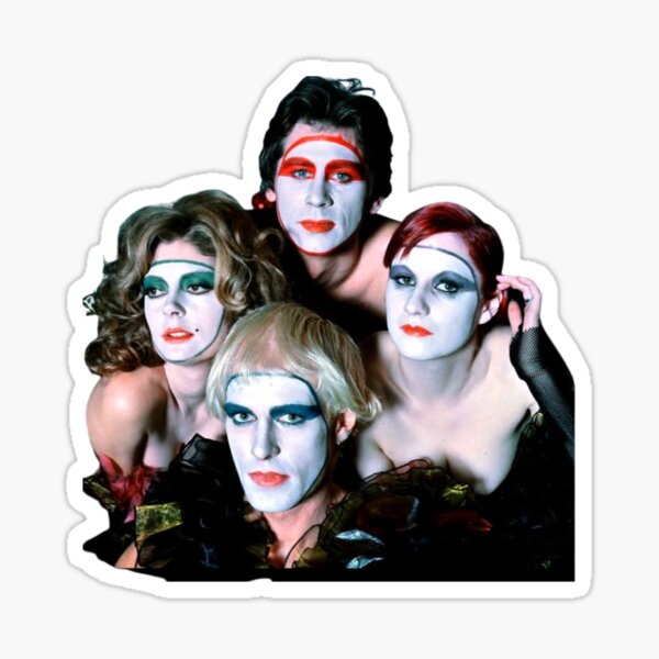 "Rocky Horror Sticker" Sticker for Sale by R-uby | Redbubble