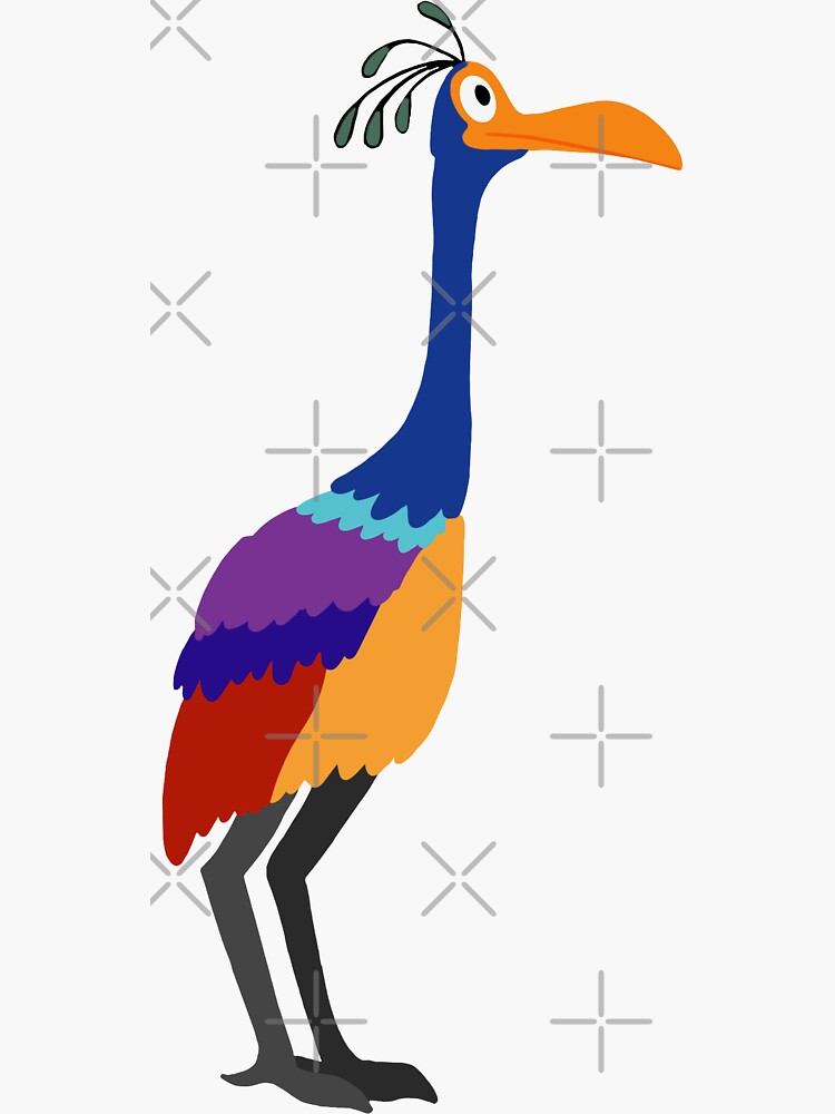 "Kevin the bird" Sticker for Sale by bobbihstanson | Redbubble