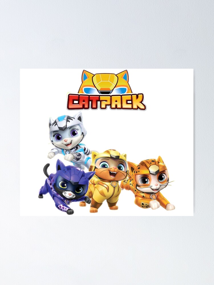 "Paw Patrol Cat Pack - Cat Pack" Poster for Sale by Blanrone | Redbubble