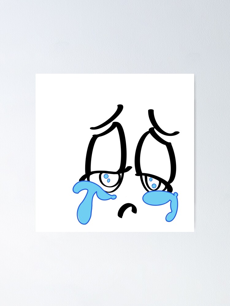"sad" Poster for Sale by Art-of-leevay | Redbubble