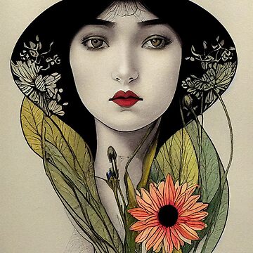 "Micha" Sticker for Sale by badmojo426 | Redbubble