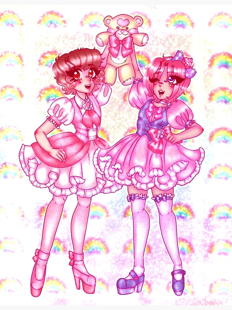 "~Femboy Friends~" Poster for Sale by FawnsNotebook | Redbubble