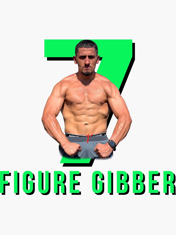 "AnEsonGib 7 Figure Gibber Ali Gib Youtube Boxing Design" Sticker for ...