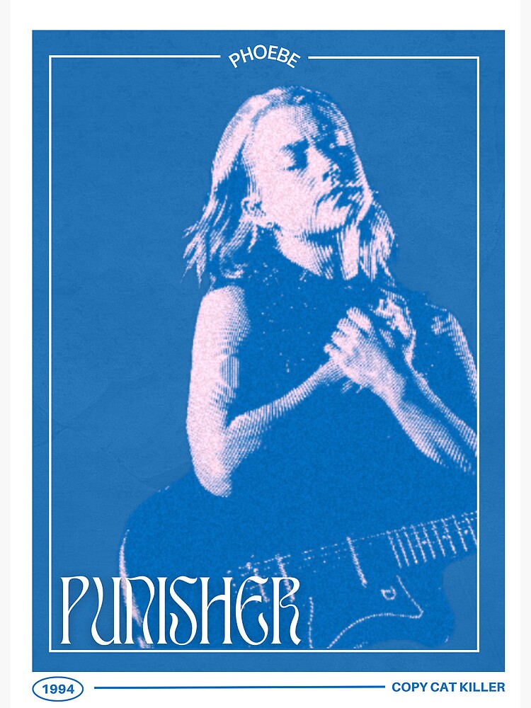 "Phoebe Bridgers - Punisher Copy Cat Killer vintage style ...