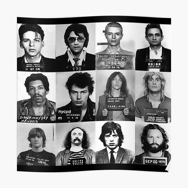 "Mugshot" Poster for Sale by Chal1165kps | Redbubble