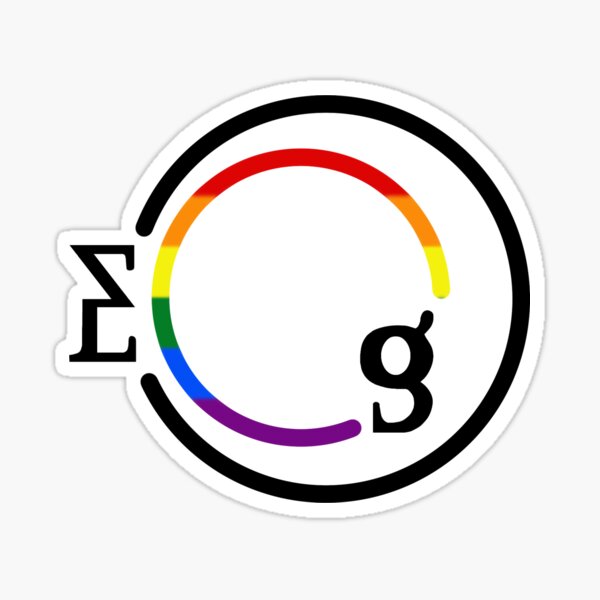 "Rainbow Everglow Logo" Sticker for Sale by Rain6458 | Redbubble