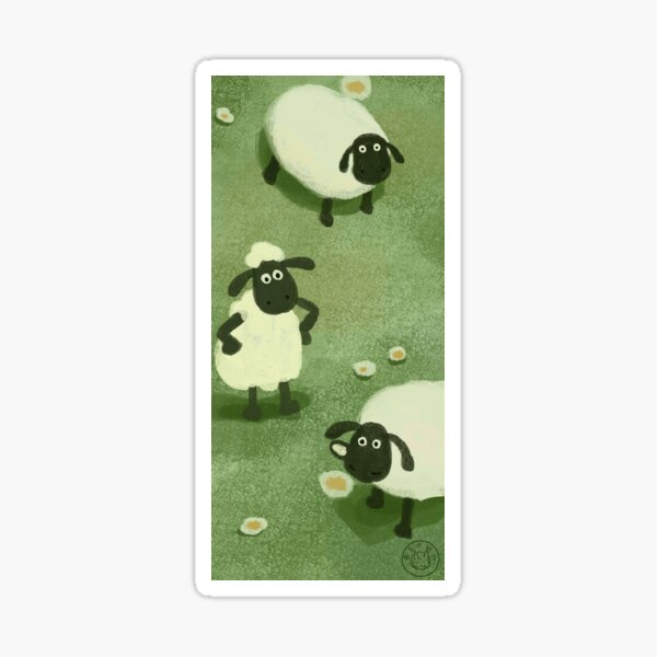 "Sheep" Sticker for Sale by rubbygrubby | Redbubble