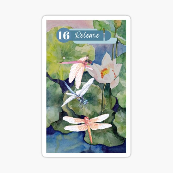 "Oracle Card Inspired Art Work - Release - Dragonfly - Spirit Animal ...