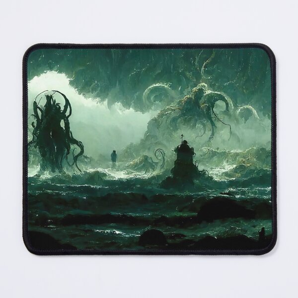 "Cthulhu Monster " Mouse Pad for Sale by SikstiNain | Redbubble
