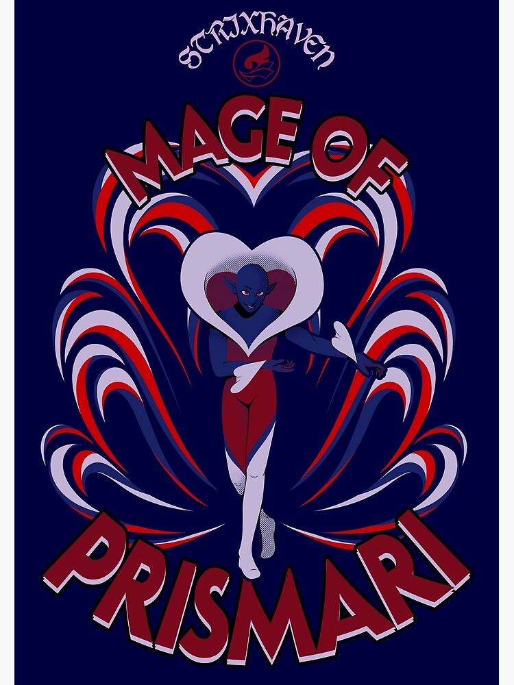 "Strixhaven Mage of Prismari" Poster for Sale by GuilhermeJF | Redbubble