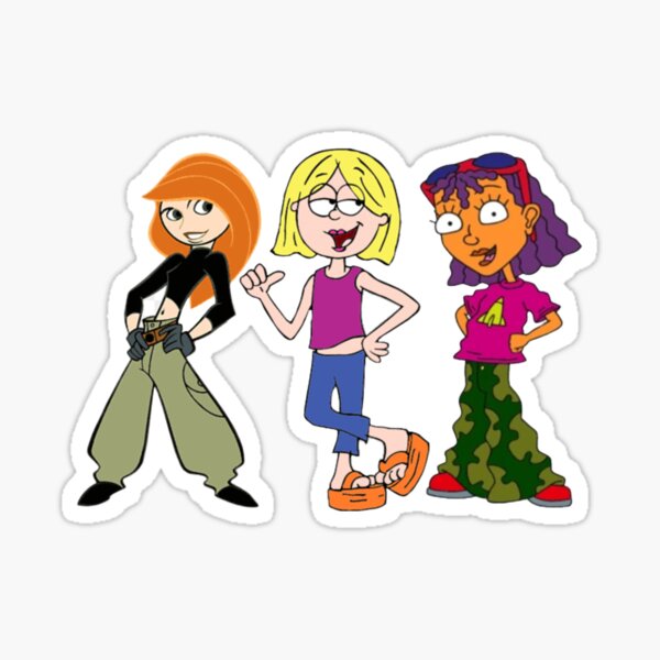 "Early 2000's Girl Squad - Lizzie McGuire, Kim Possible, Reggie Rocket ...