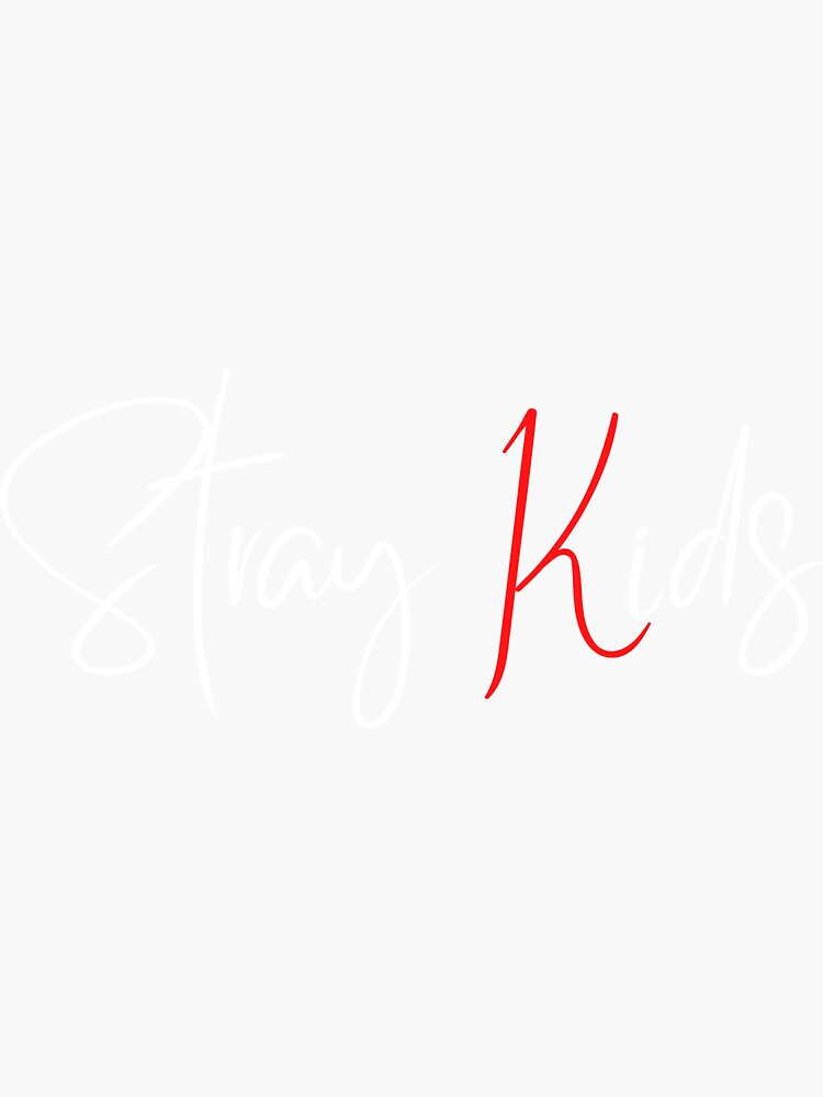 "Vintage Stray Kids Cool Typography " Sticker for Sale by garniturex ...