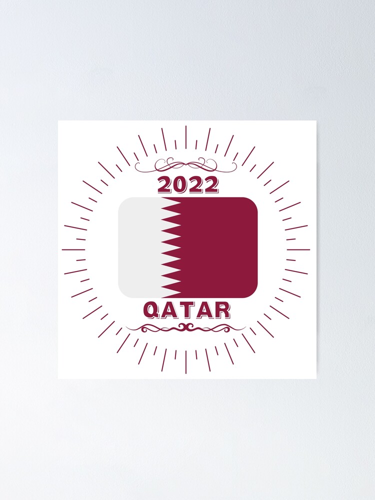 "World Cup Qatar 2022 Qatar " Poster for Sale by Mr-socololo | Redbubble