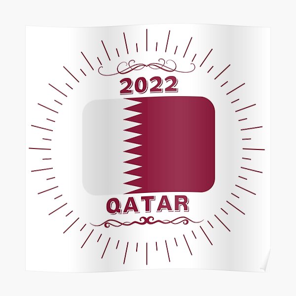 "World Cup Qatar 2022 Qatar " Poster for Sale by Mr-socololo | Redbubble